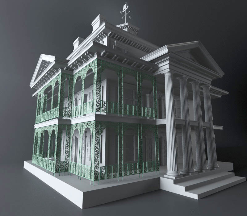 Haunted Mansion | Modeling Disney